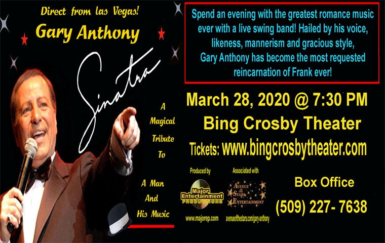 Sinatra The Tribute Show! Starring Gary Anthony | TicketsWest